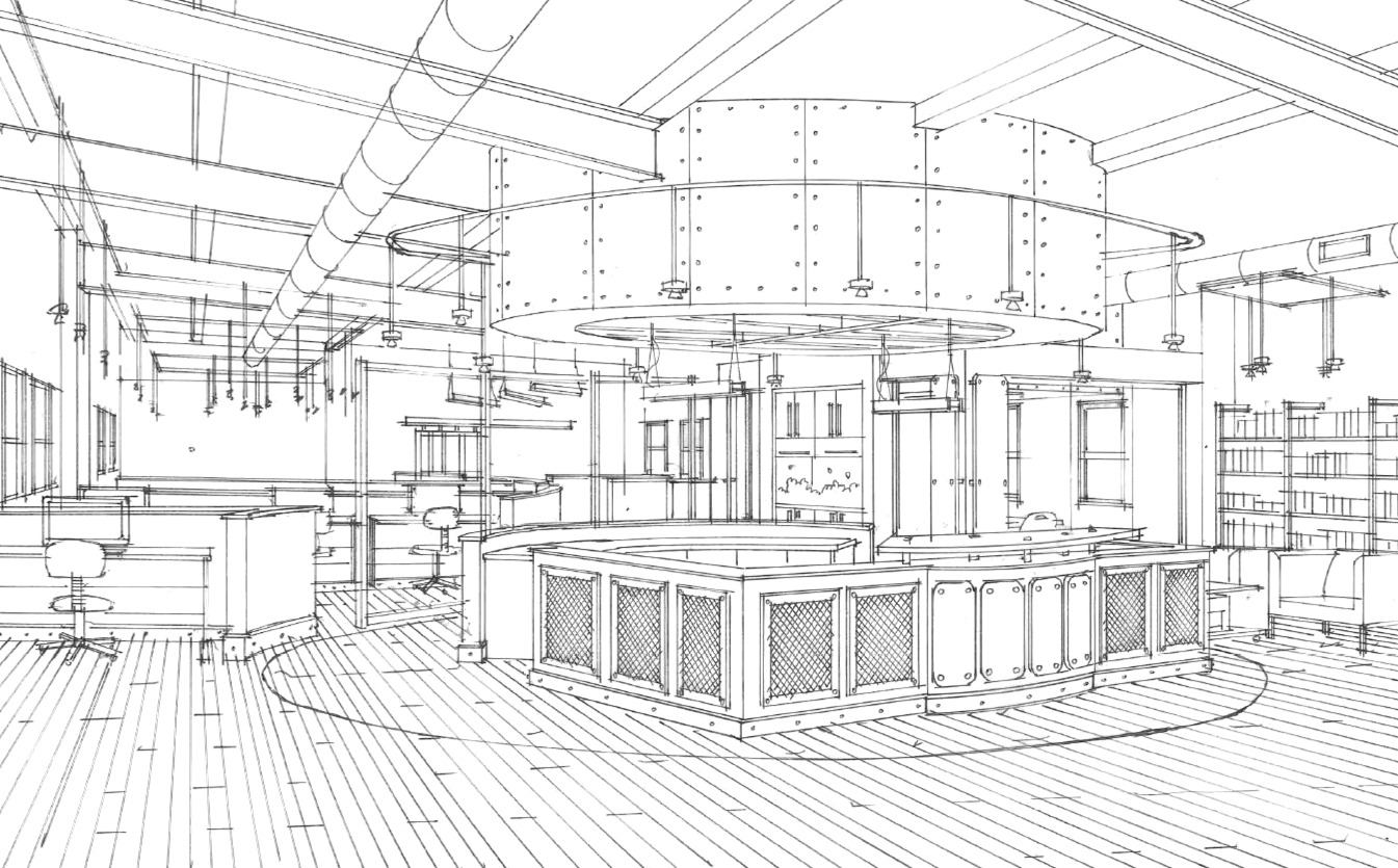 Office Sketch PNG - THG Properties